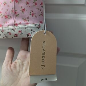 Blogilates | Intimates & Sleepwear | Nwt Blogilates Floral Pink Bow ...